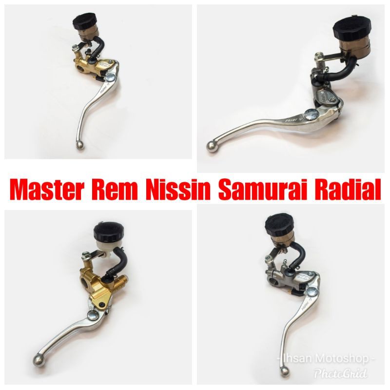Jual Master Rem Nissin Samurai Radial Gold | Shopee Indonesia