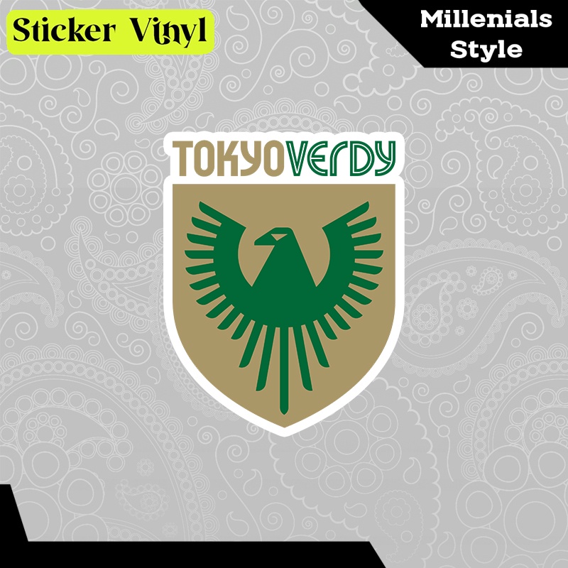 Jual Stiker Sticker Tokyo Verdy Klub Sepakbola Liga Dua Jepang Pratama ...