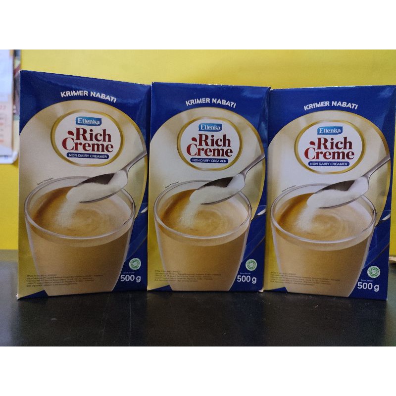 Jual Creamer Rich Creme Non Dairy Creamer by Fiber Creme - 500g ...