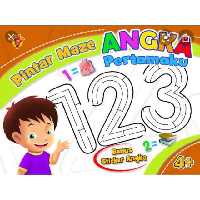 Jual Pintar Maze Angka Pertamaku | Shopee Indonesia