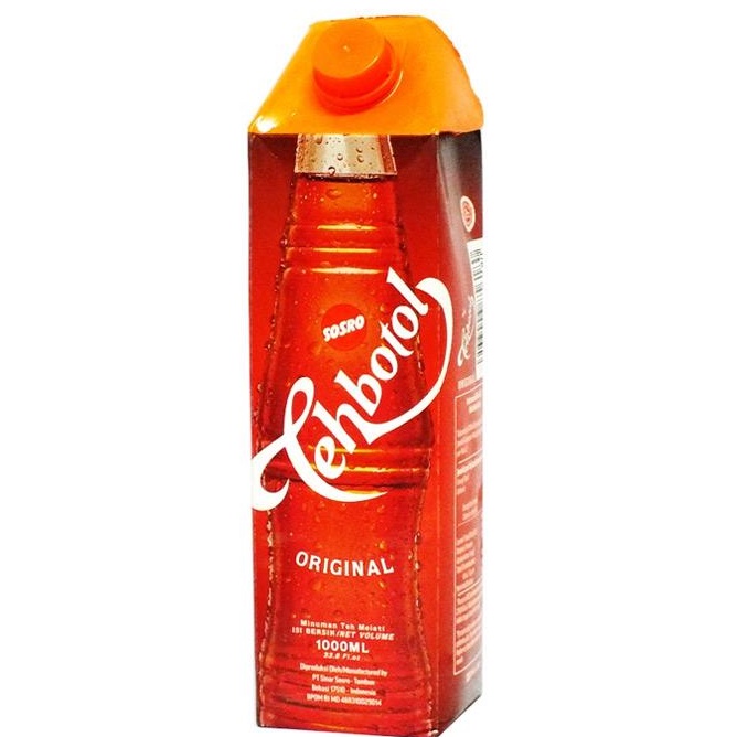 Jual TEH BOTOL SOSRO KOTAK 1 L | Shopee Indonesia