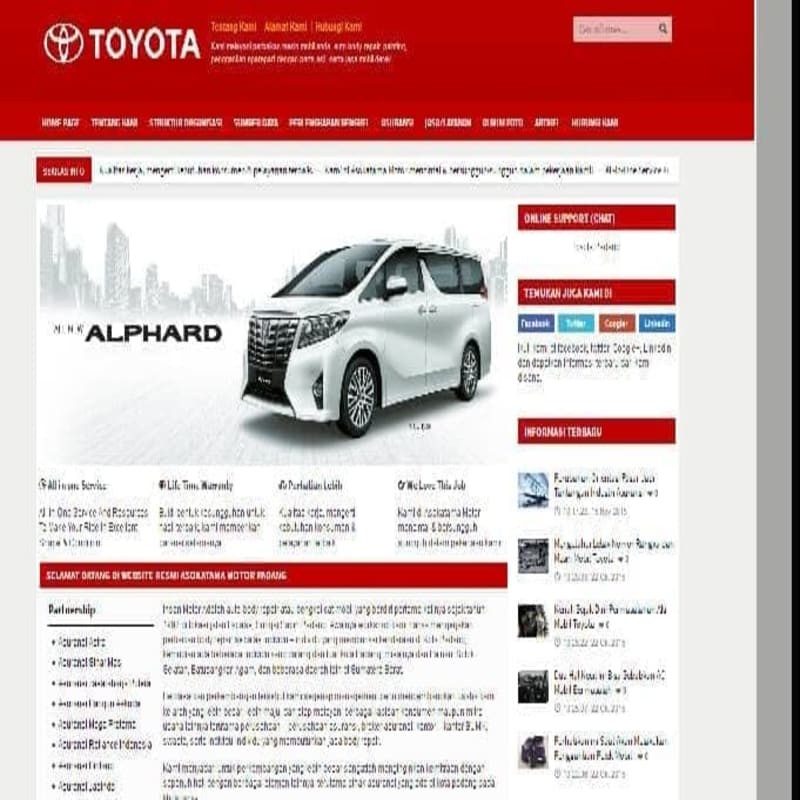 Jual Script Web Perusahaan /Company Profile | Shopee Indonesia