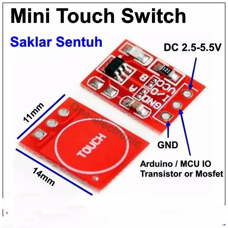 Jual mini touch switch | Shopee Indonesia