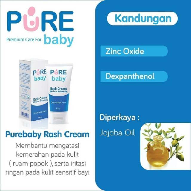 Jual Pure Baby Pure Rash Cream | Shopee Indonesia