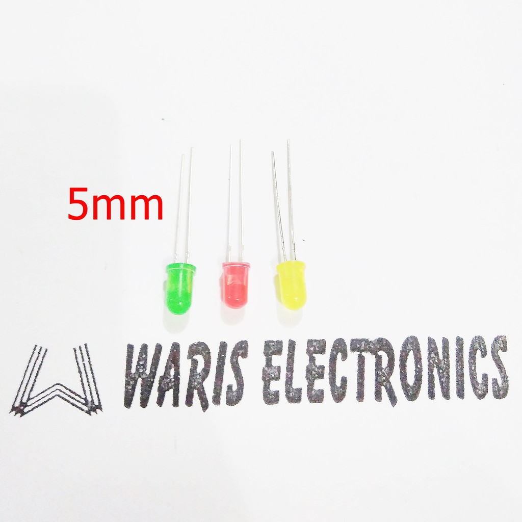 Jual 3 biji lampu led indikator warna 5mm | Shopee Indonesia