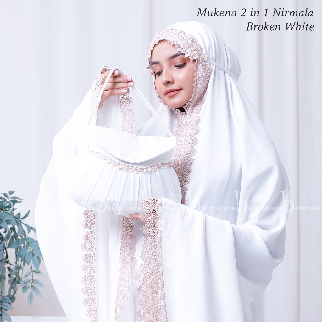 Jual BELIMUKENA PREMIUM - Mukena Dewasa 2in1 Nirmala Silk Premium ...