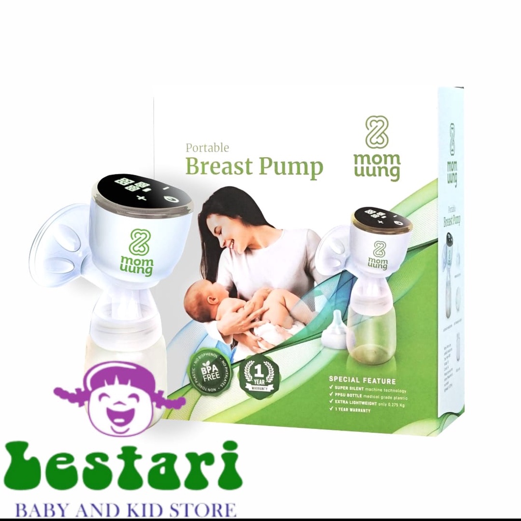Jual MOM UUNG PORTABLE BREAST PUMP/MOM UUNG HANDSFREE ELECTRIC BEAST ...