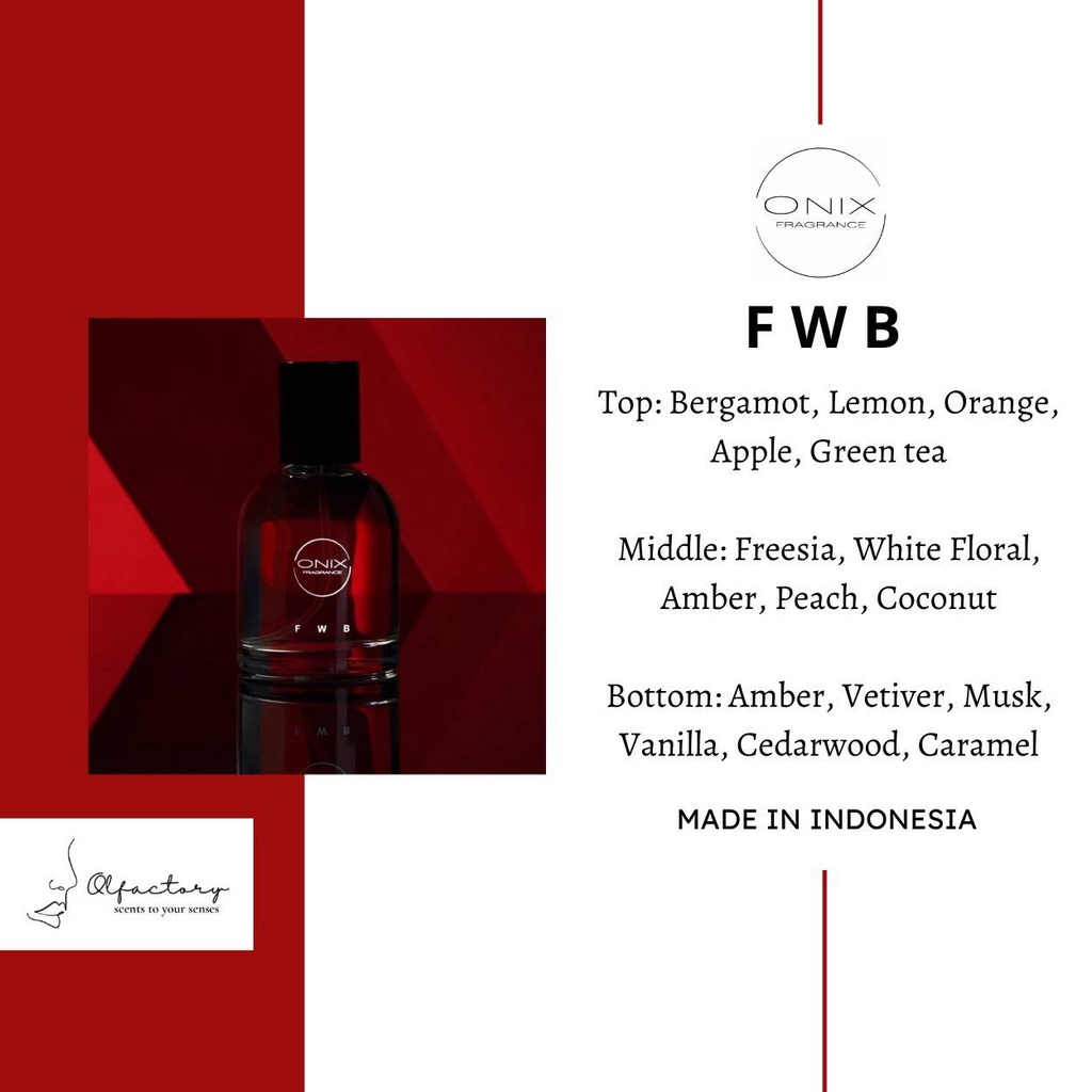 Jual ONIX FWB Parfum Share in Jar / Decant Botol 10 ml 5 ml 2 ml ...