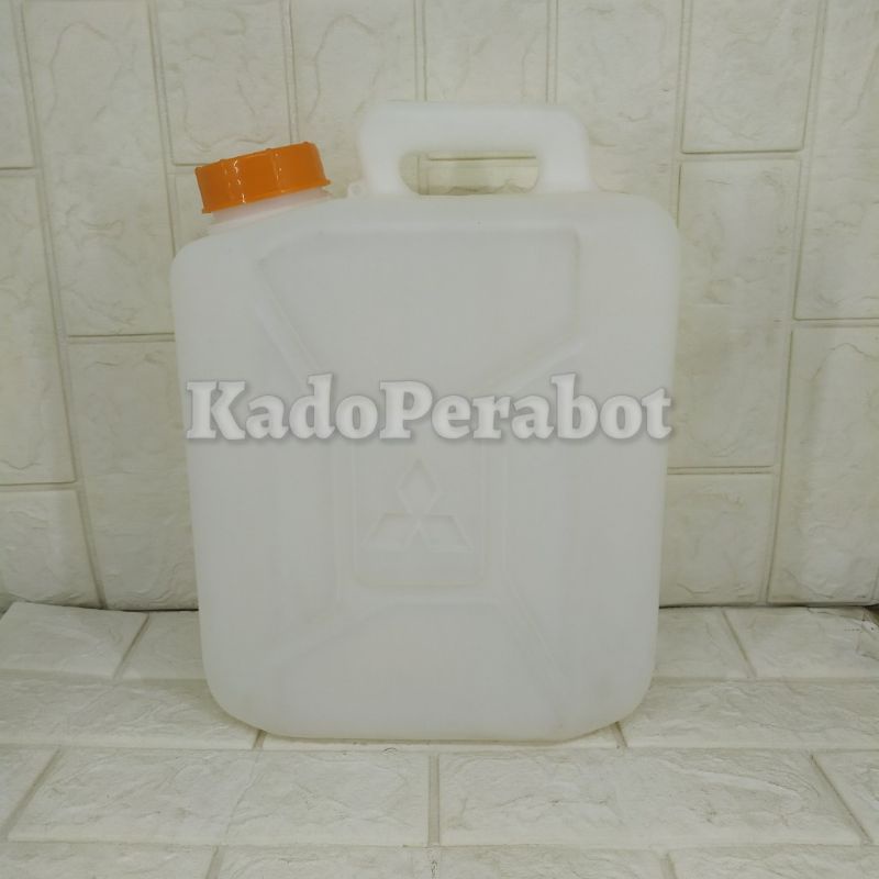 Jual Jerigen Putih 10 Liter- Jerigen Oli - Jerigen Bensi - Drigen ...