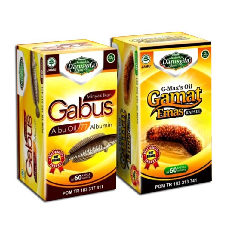 Jual Minyak Ikan Gabus AKapsul Albu Oil 77 Darusyifa Isi 60 kapsul | Shopee Indonesia