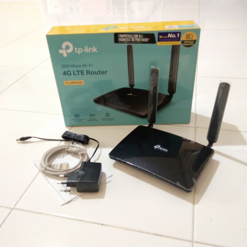 Jual Wifi Router Modem Wifi 4G LTE TPLink TL-MR6400 | Shopee Indonesia