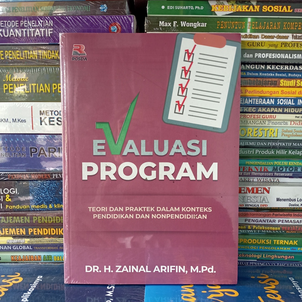 Jual Evaluasi Program Teori dan Praktek Dalam Konteks Pendidikan dan ...