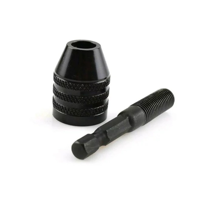 Jual Kepala Bor Mini Grinder Keyless Drill Chuck Hex Shank Collet ...