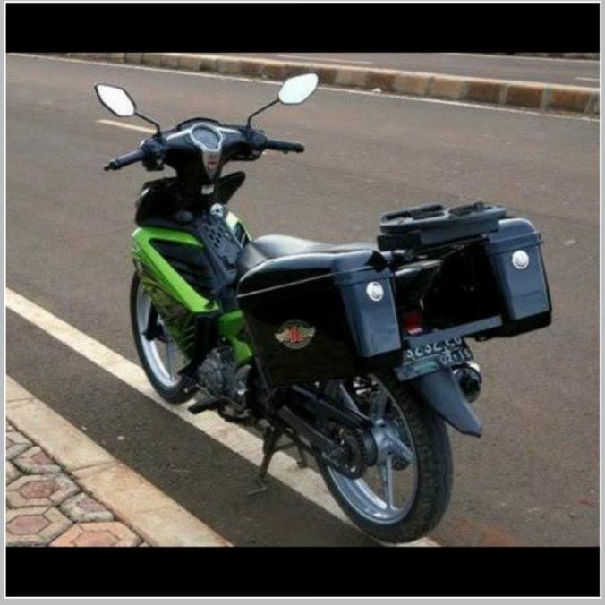 Jual box samping motor universal Kmi side box kmi | Shopee Indonesia