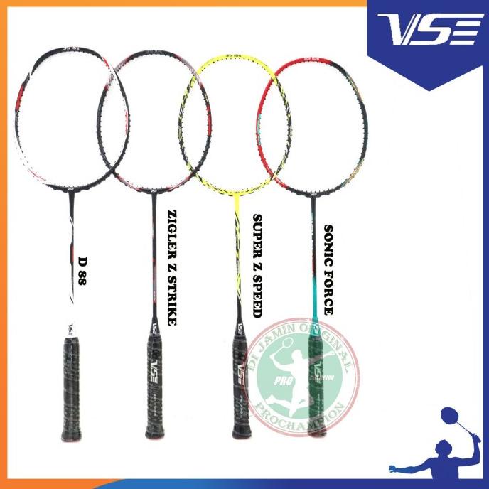Jual NEW VSE 35 LBS RAKET BADMINTON ORIGINAL (RAKET ONLY) | Shopee ...