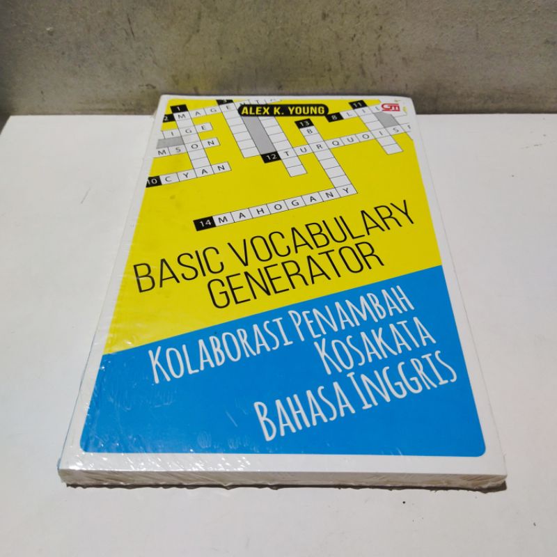 Jual BUKU BASIC VOCABULARY GENERATOR Kolaborasi Penambah Kosakata ...