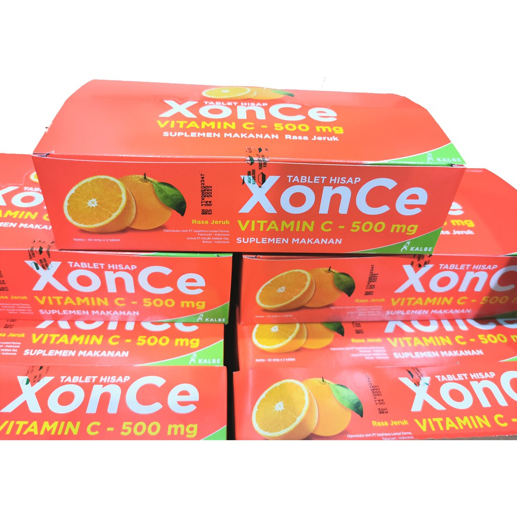 Jual Xonce Vitamin C 500mg per box | Shopee Indonesia