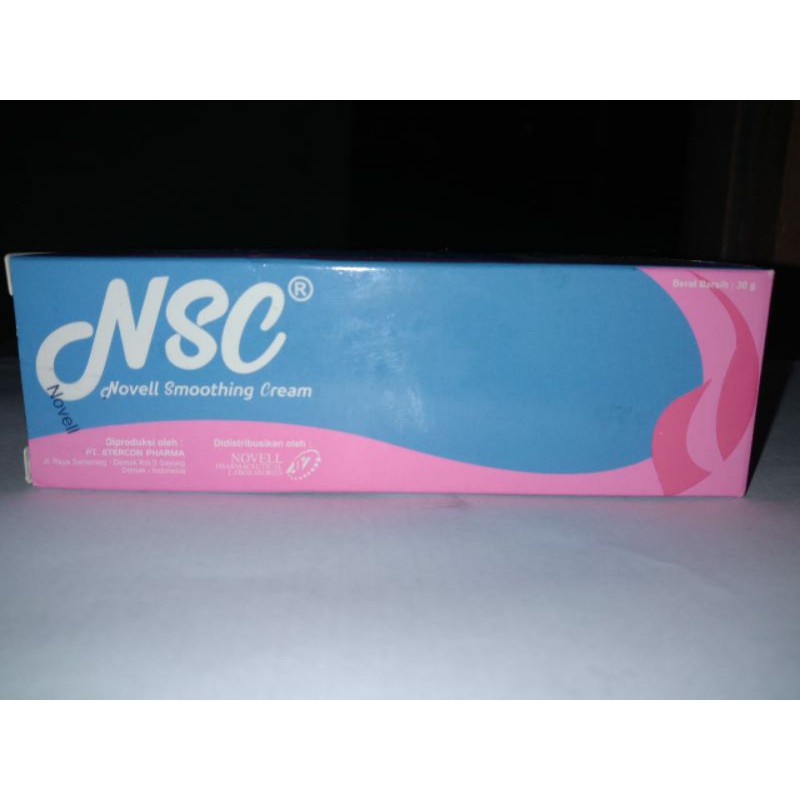 Jual NSC Novell Smoothing Cream Penghilang Strechmark dan Bekas luka ...