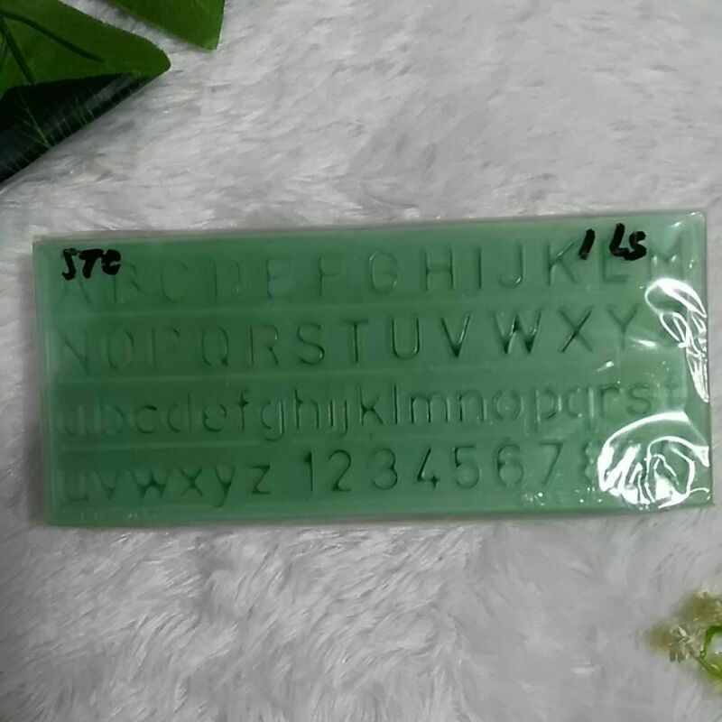 Jual Penggaris Gambar Pola Bentuk Cetak Angka Huruf Berbagai Ukuran ...