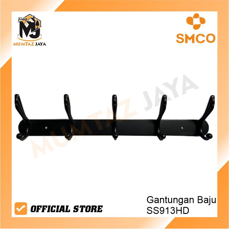 Jual Gantungan Baju Dinding Stainless Steel 5 Kait SS913HD By SMCO | Shopee Indonesia