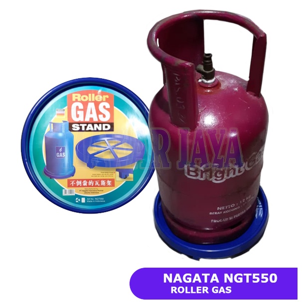 Jual Nagata 550 Tatakan Tempat Tangki Gas Galon Dengan Roda Roller ...