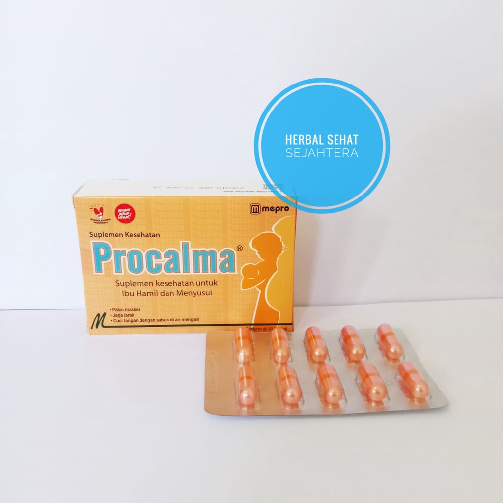 Jual PROCALMA Procalma procalma Kapsul - Suplemen wanita hamil dan ...