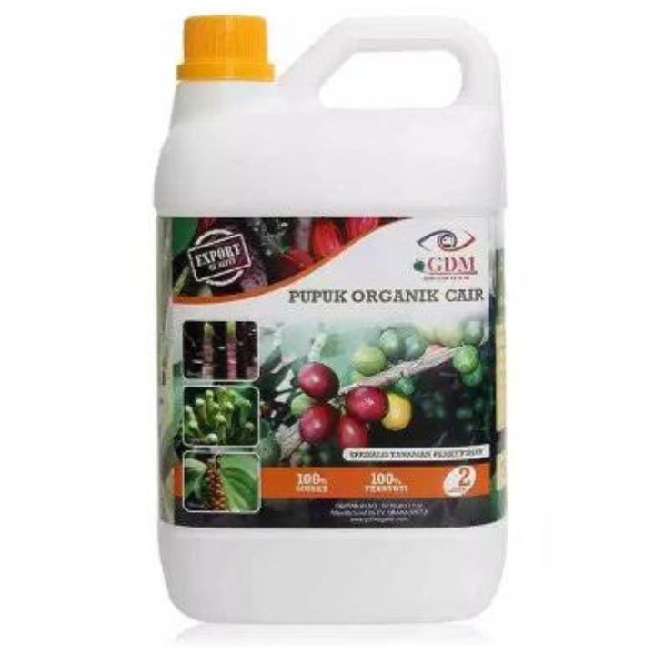 Jual Pupuk Organik GDM Spesialis Tanaman Perkebunan - 2 Liter | Shopee ...