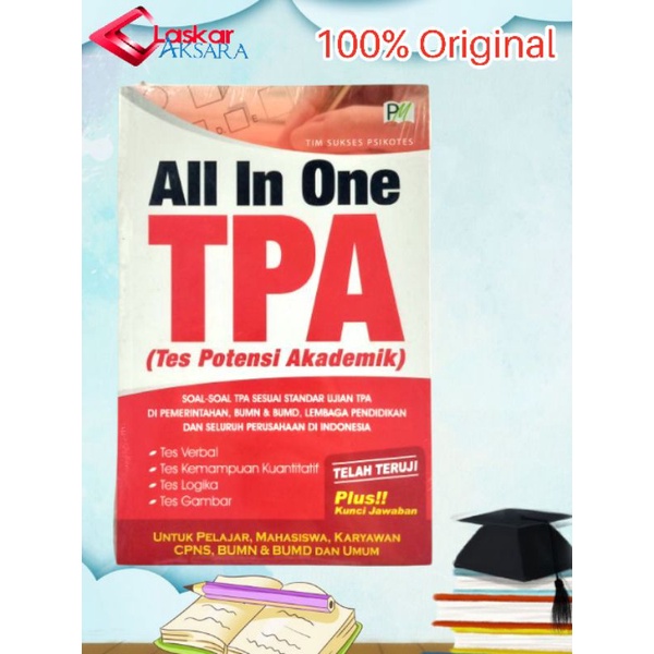 Jual Buku All in One TPA (Tes Potensi Akademik ) | Shopee Indonesia