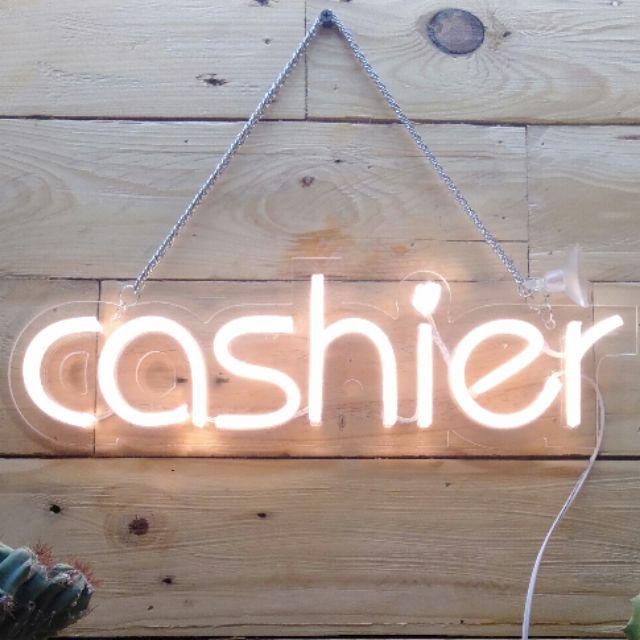 Jual Cashier Neon Flex Led / Neon Sign / Neon Light | Shopee Indonesia
