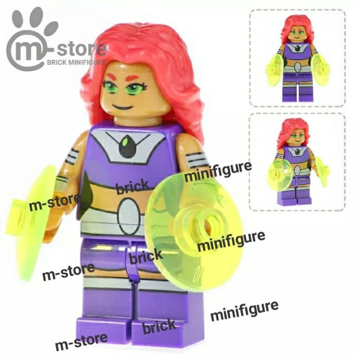 Jual Spesial Lego Teen Titans Starfire Block Minifigure Hemat | Shopee ...