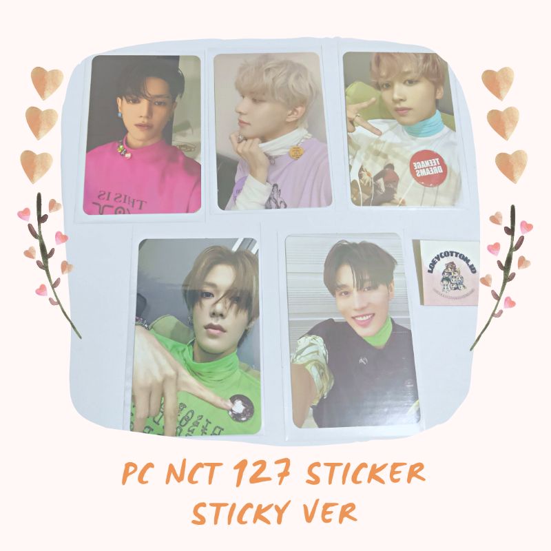 Jual PC NCT 127 STICKER TAEYONG JUNGWOO HAECHAN YUTA TAEIL JAEHYUN MARK ...