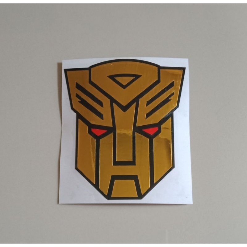 Jual STICKER TRANSFORMERS STICKER KEPALA ROBOT CUTTING | Shopee Indonesia