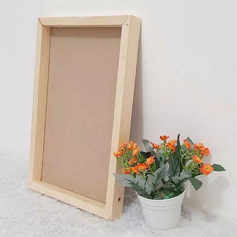 Jual Frame box / Bingkai 3D kayu jati belanda 20x30 | Shopee Indonesia