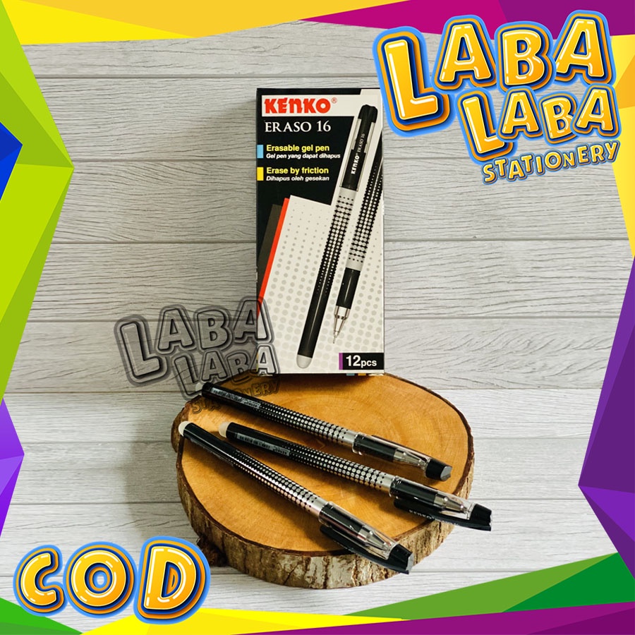 Jual LabalabaStationery Pulpen Pen Hapus Kenko ERASO 16 Erasable Bisa ...