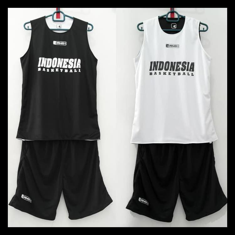 Jual 100% TERMURAH BAJU BASKET / TRAINING JERSEY BOLAK BALIK INDONESIA ...