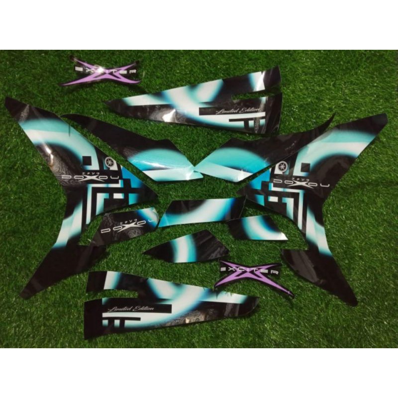 Jual STRIPING STICKER MX KING 150 EXCITER 150 DOXOU | Shopee Indonesia