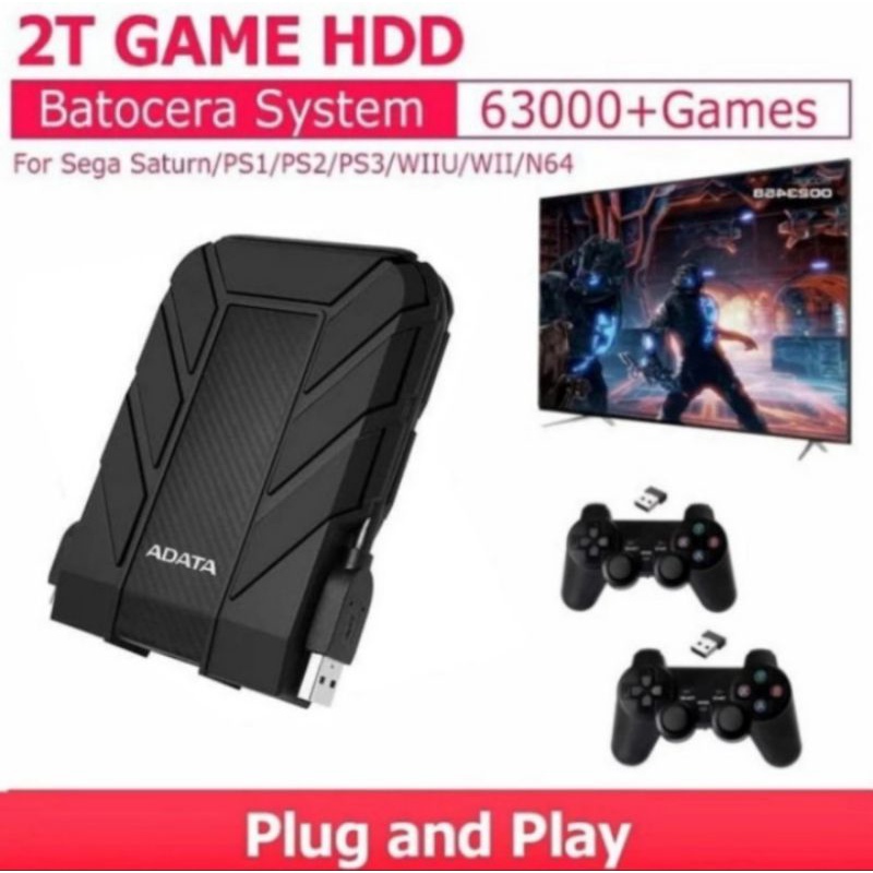 Jual Emulator Game Batocera Kinhank HDD 2TB Full Game | Shopee Indonesia