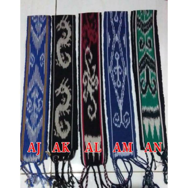 Jual SYAL SCRAFT TENUN Ikat Kepala Tenun Syal etnik Lombok Toraja Dayak ...