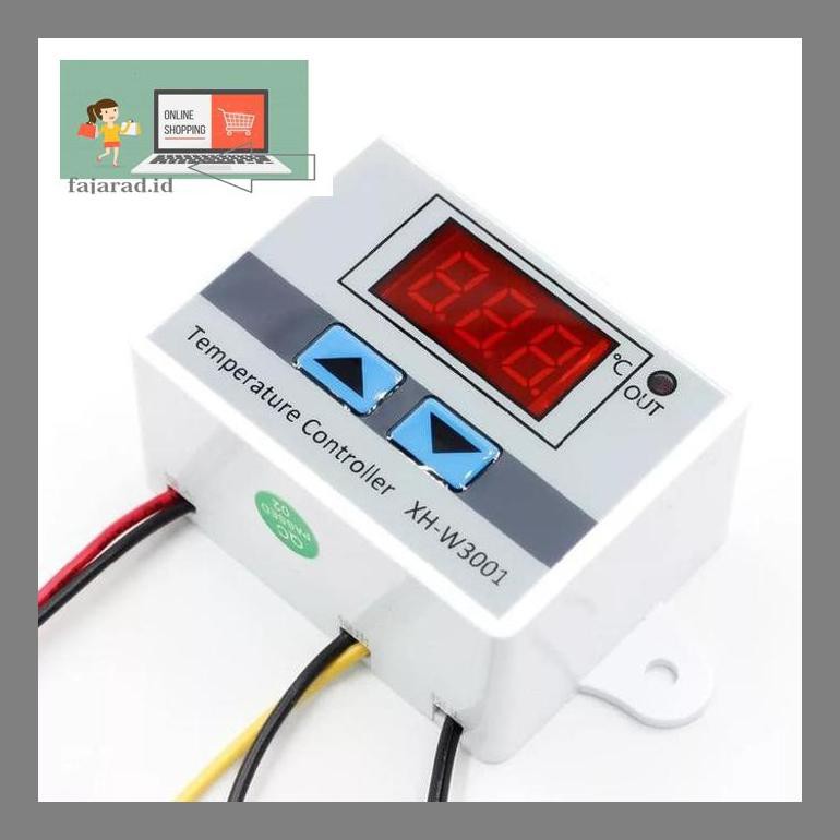 Jual Fardd0R5 Temperature Temperatur Suhu Controller Thermostat Xh-W3001 Ac 220V 10A Radj5A8 ...