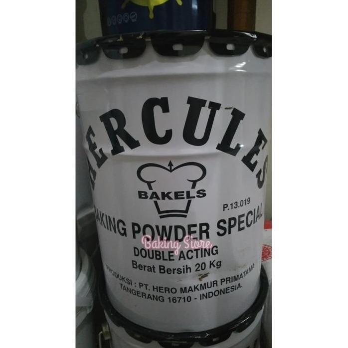 Jual Baking Powder Hercules 20kg - Gosend Only!!! | Shopee Indonesia