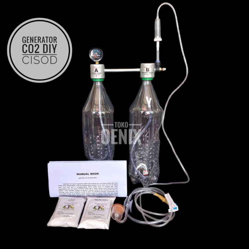 Jual Generator Co2 DIY Aquascape | co2 cisod | co2 aquascape | tabung co2 diy | co2 ragul ...