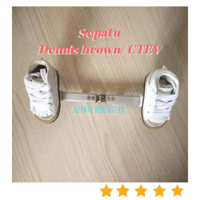 Jual Sepatu DENNIS BROWN-Sepatu CTEV-CLUBFOOT-kaki bengkok-Later O ...