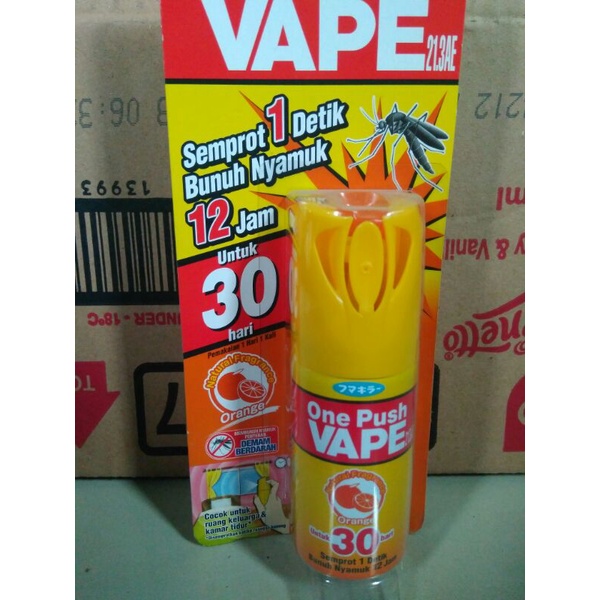 Jual OBAT NYAMUK ONE PUSH VAPE 30 HARI (Sekali semprot) | Shopee Indonesia