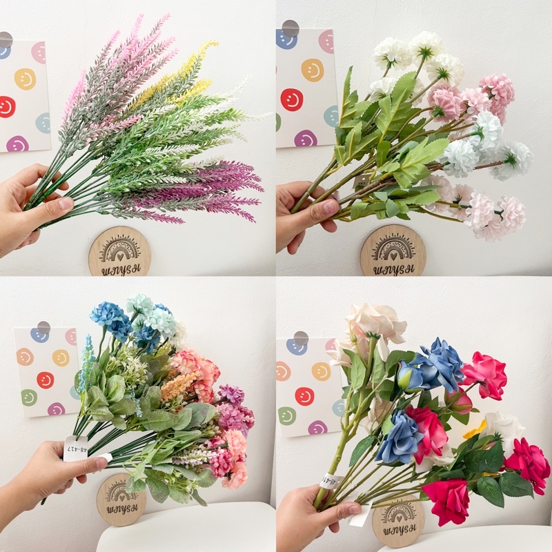 Jual Bunga shawna, bunga helena, bunga chrysan, bunga rosey | Shopee ...