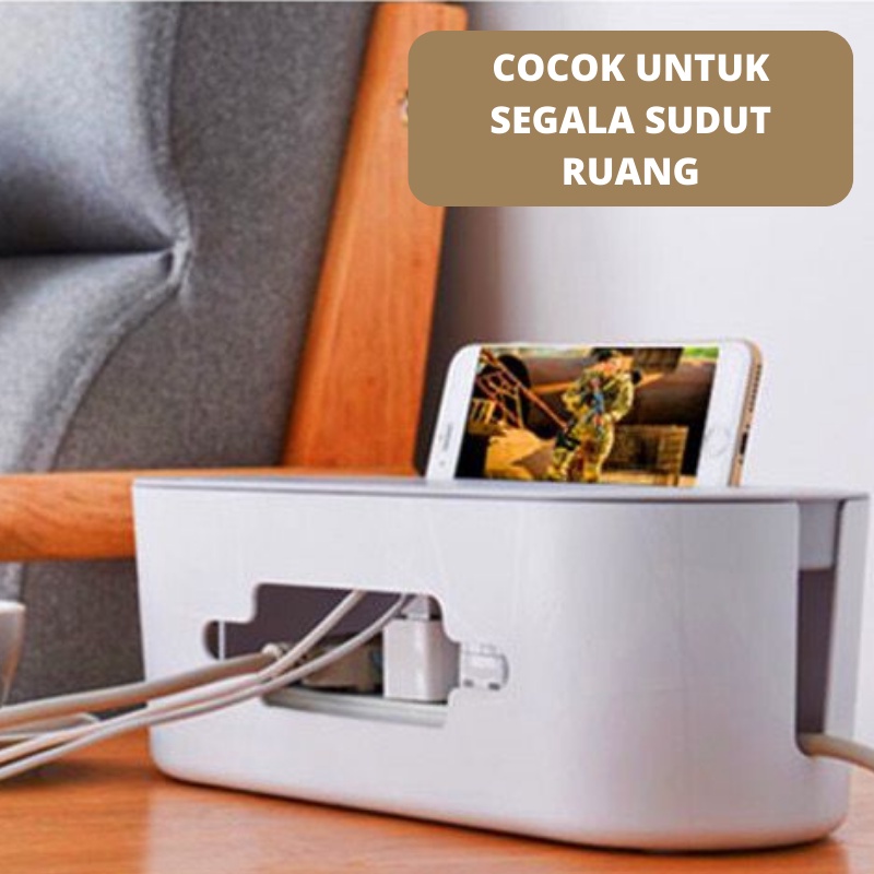 Jual Dejavu Kotak Organizer Kabel Storage Box Pengaman Stop Kontak ...