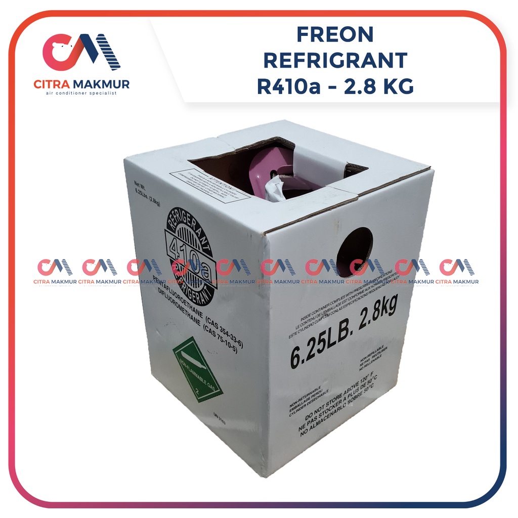 Jual Freon R410a Refrigrant Original AC Pendingin Obat Tabung Besar Can ...