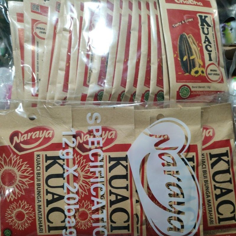 Jual kuaci biji bunga matahari ChaCha isi 20 pcs | Shopee Indonesia