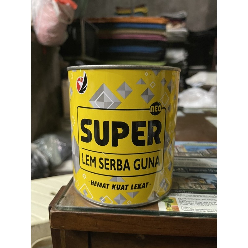 Jual LEM KUNING SUPER ISI 1Kg ( LEM SERBAGUNA KUAT ) | Shopee Indonesia