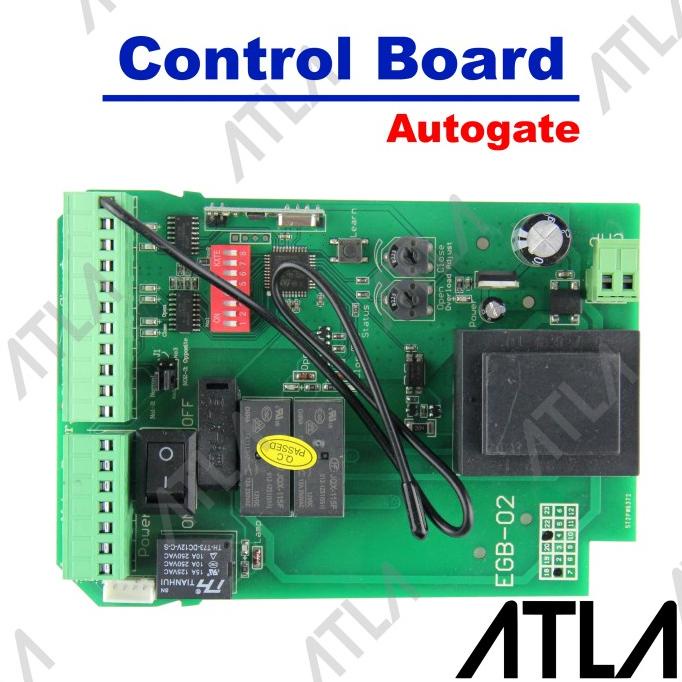 Jual Panel Control AC Auto Sliding Gate Sparepart Mainboard Mesin ...