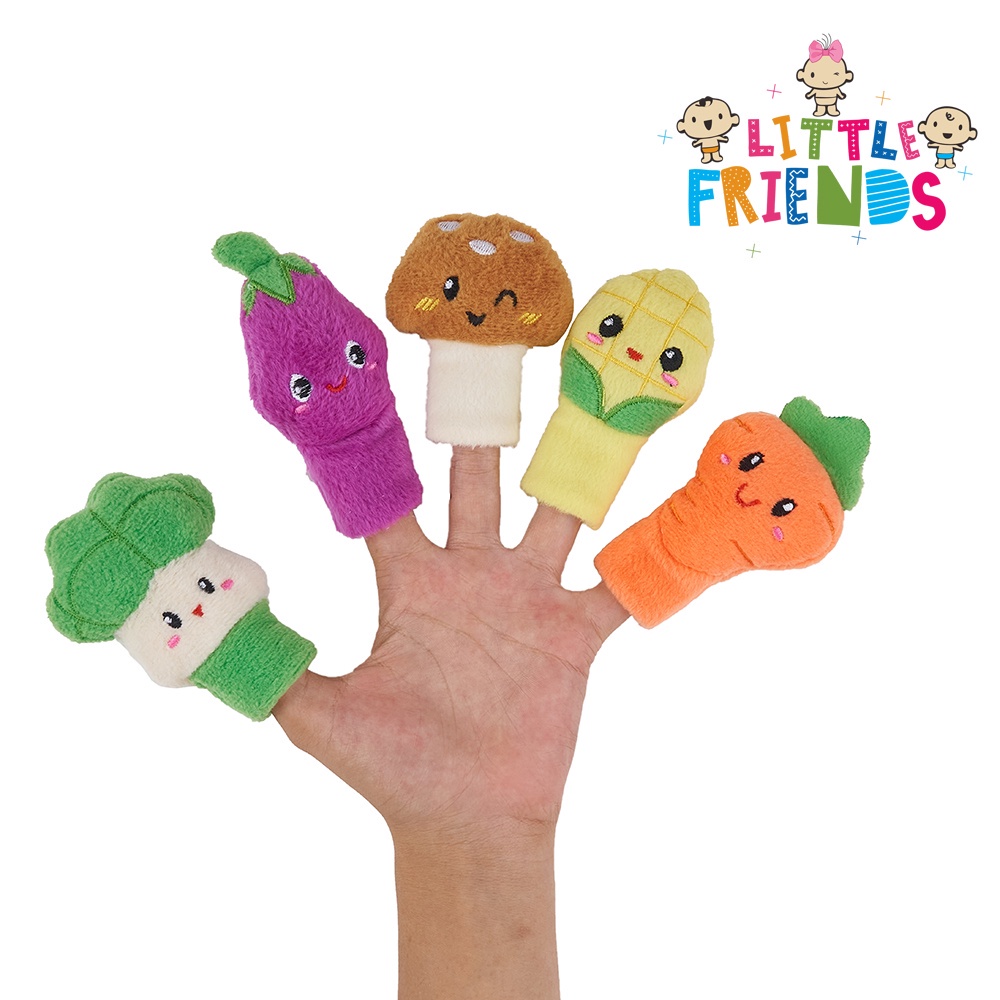 Jual Finger Puppet Vegetable -Little Friend- LFF1070 | Shopee Indonesia